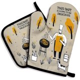 This Sxxt is Going to be Delicious,Oven Mitts and Pot Holders Sets of 2 ...