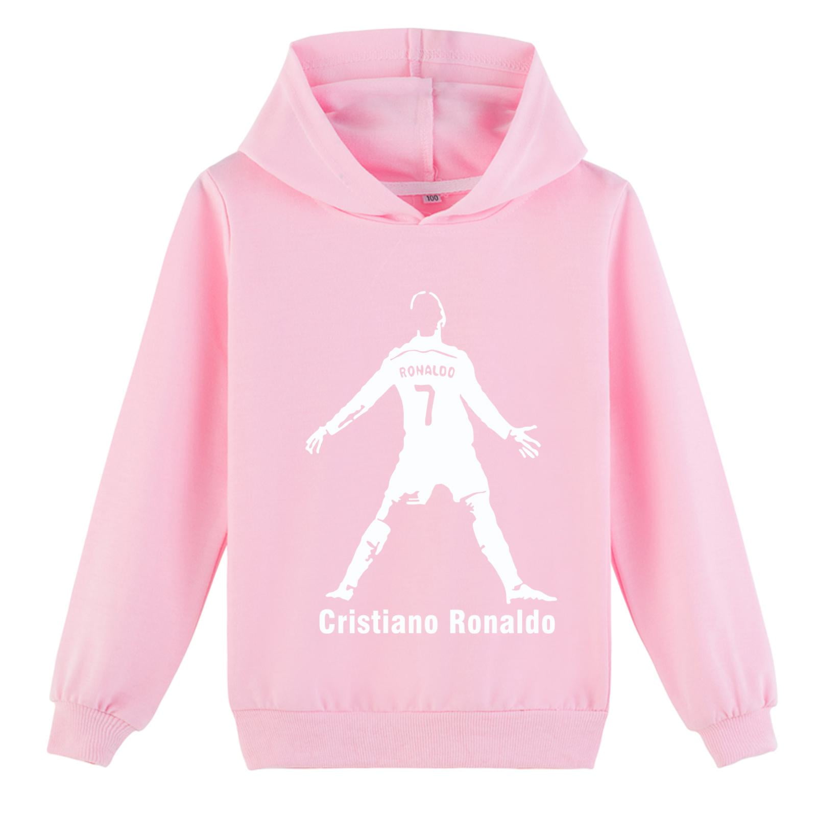 Sy1sh Unisex Cristiano Ronaldo Hoodie for Kids - Ultimate Soccer ...