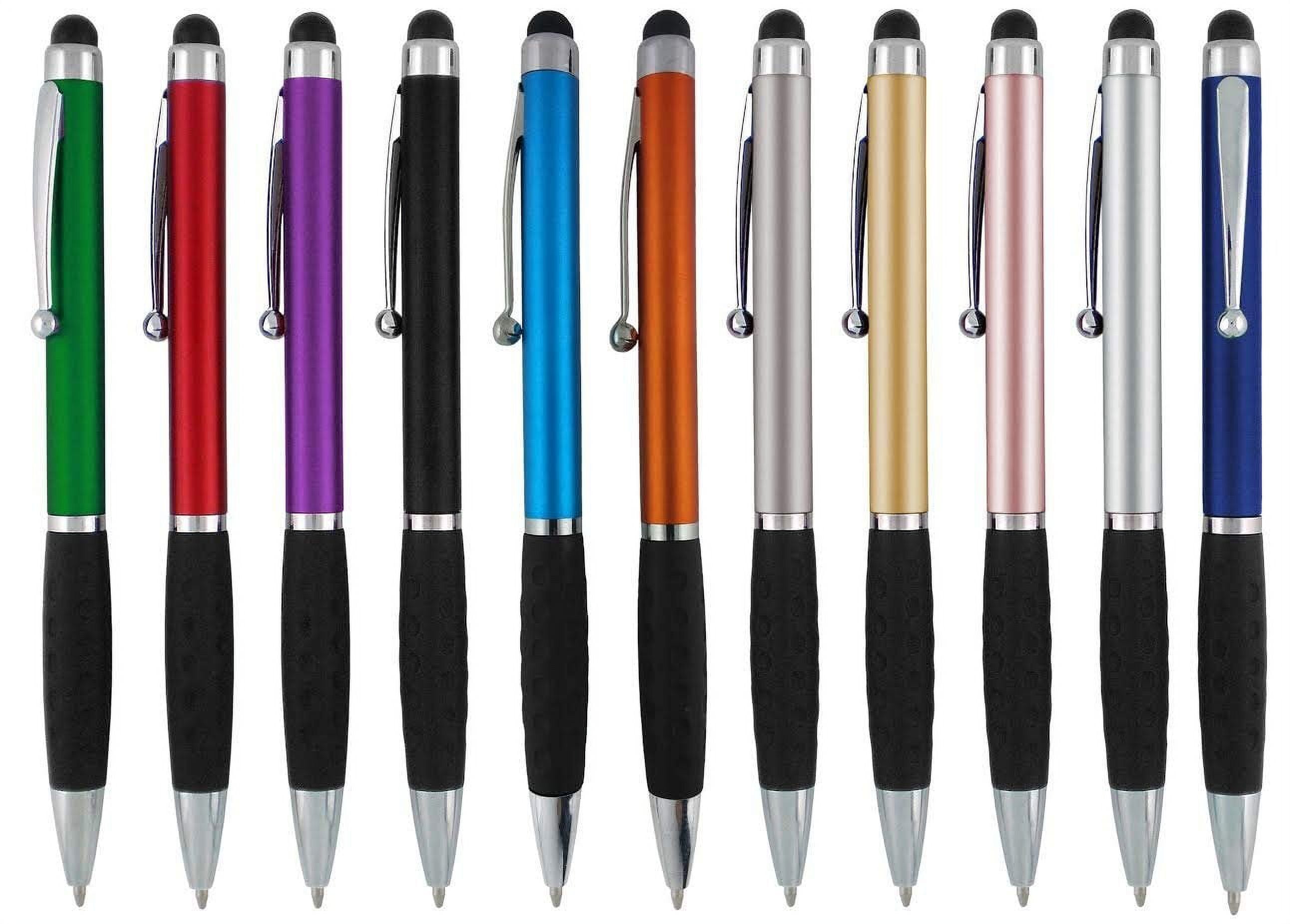 SyPens 2-in-1 Capacitive Touchscreen Stylus Ballpoint Pen, Rubber Grip ...