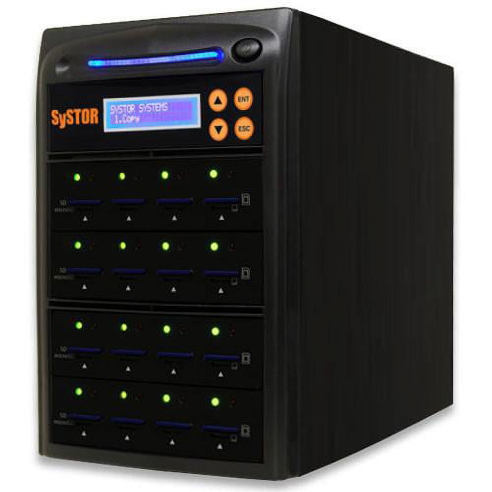 SySTOR 1:15 Multiple SD/microSD Drive Memory Card Duplicator ...