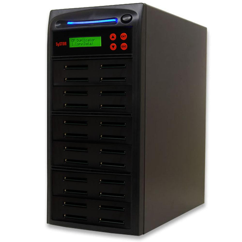 SySTOR 1:23 Multiple Compact Flash CF Memory Card Duplicator / Sanitizer - Walmart.com