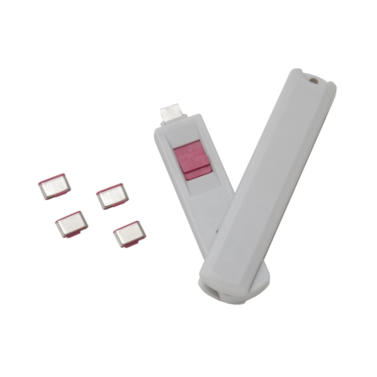 4 Piece USB-C Type-C Port Blocker SY-ACC20222 with Removal Tool - White ...