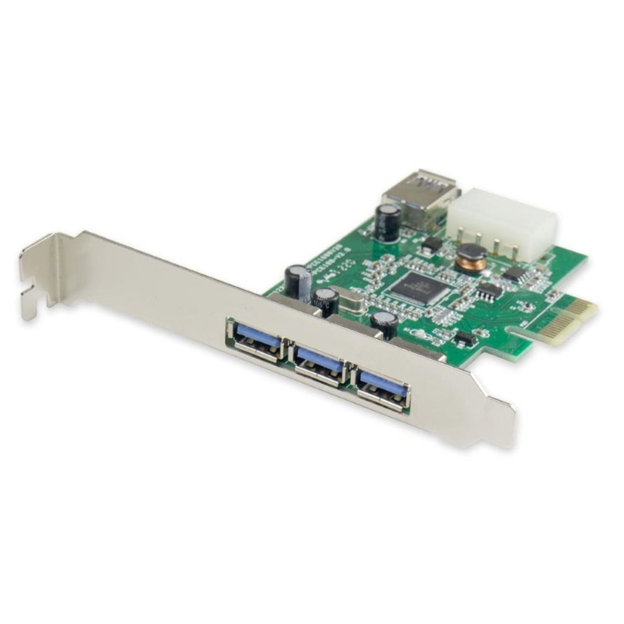 IOCreat PCI Express PCIe USB 3.0 3+1 Port Card Etron Chipset LPB Molex ...