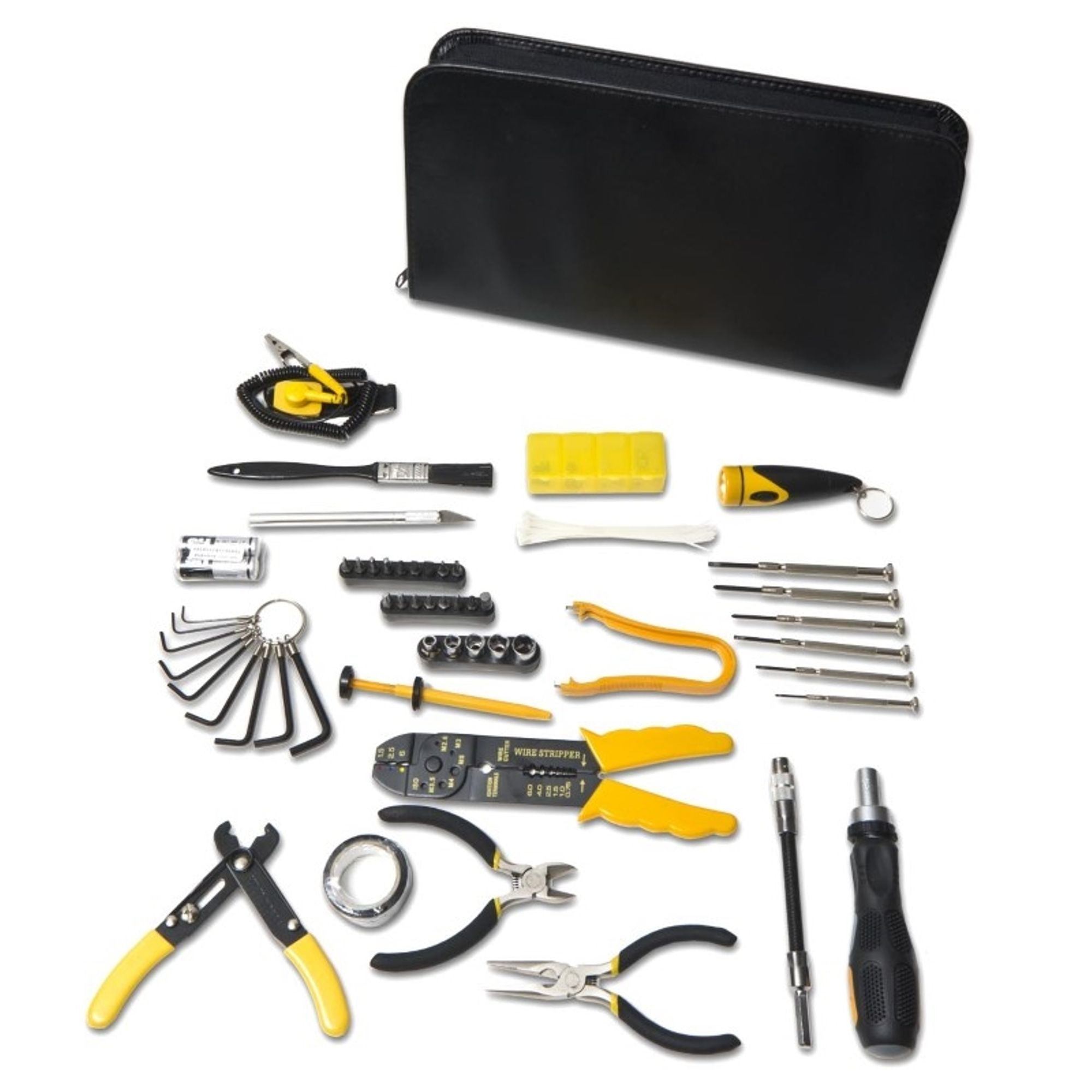 Syba 58 Pieces Computer Screwdriver Tool Kit with Slim Zipped Case ...