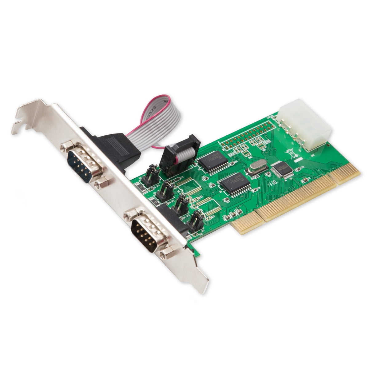 Syba SD-PCI15039 - Serial adapter - PCI - RS-232 x 2 - Walmart.com