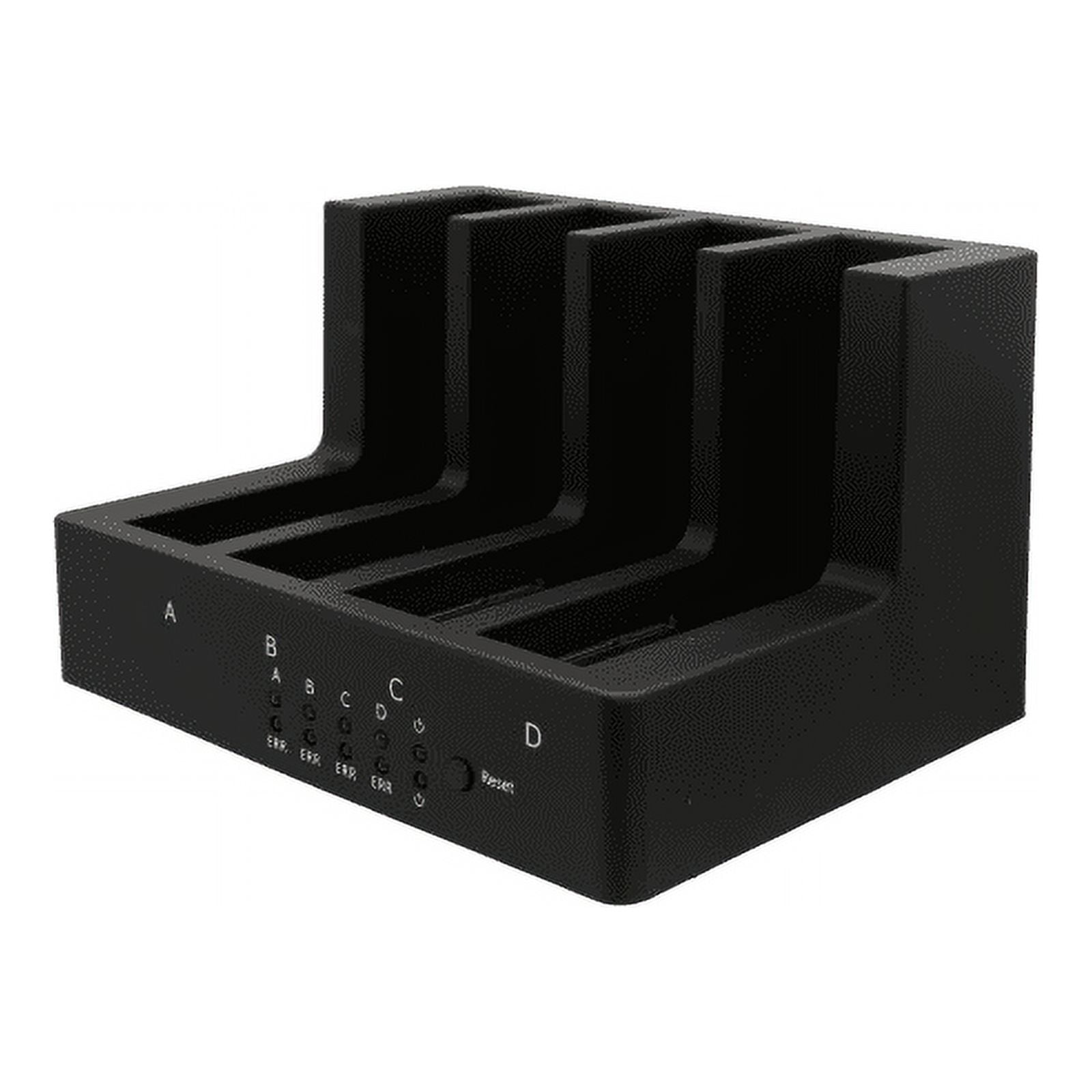 Syba USB 3.0+eSATA Quad Bay HDD Docking, up to 8TB HDD, Support RAID 0 ...