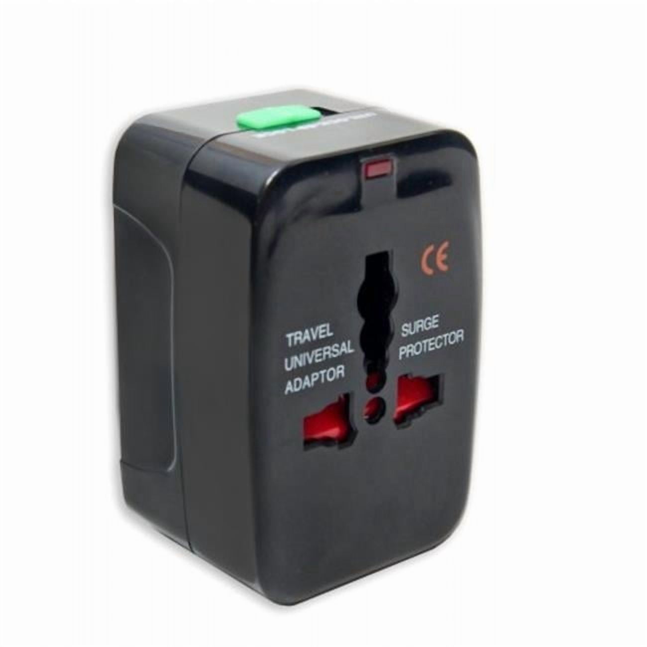 Syba Universal Travel Power Adapter, Black - Walmart.com