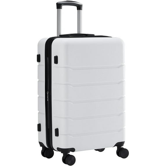 Sybels 24 Inch Carry On Luggage, Hard Shell Expandable Suitcase with ...