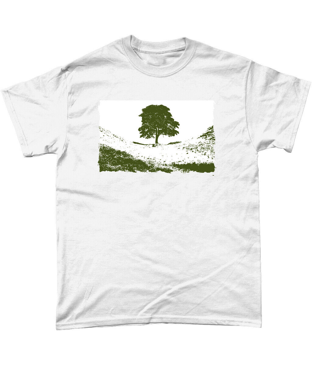 Sycamore Gap Tree T Shirt Hadrian’s Wall - Walmart.com