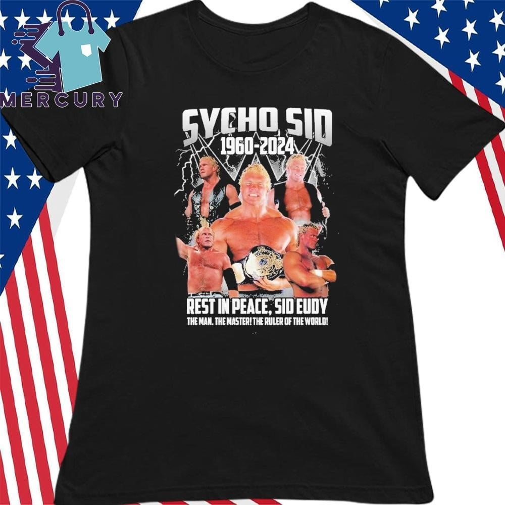 Sycho Sid 1960-2024 Rest In Peace Sid Eudy Signature Shirt - Walmart.com