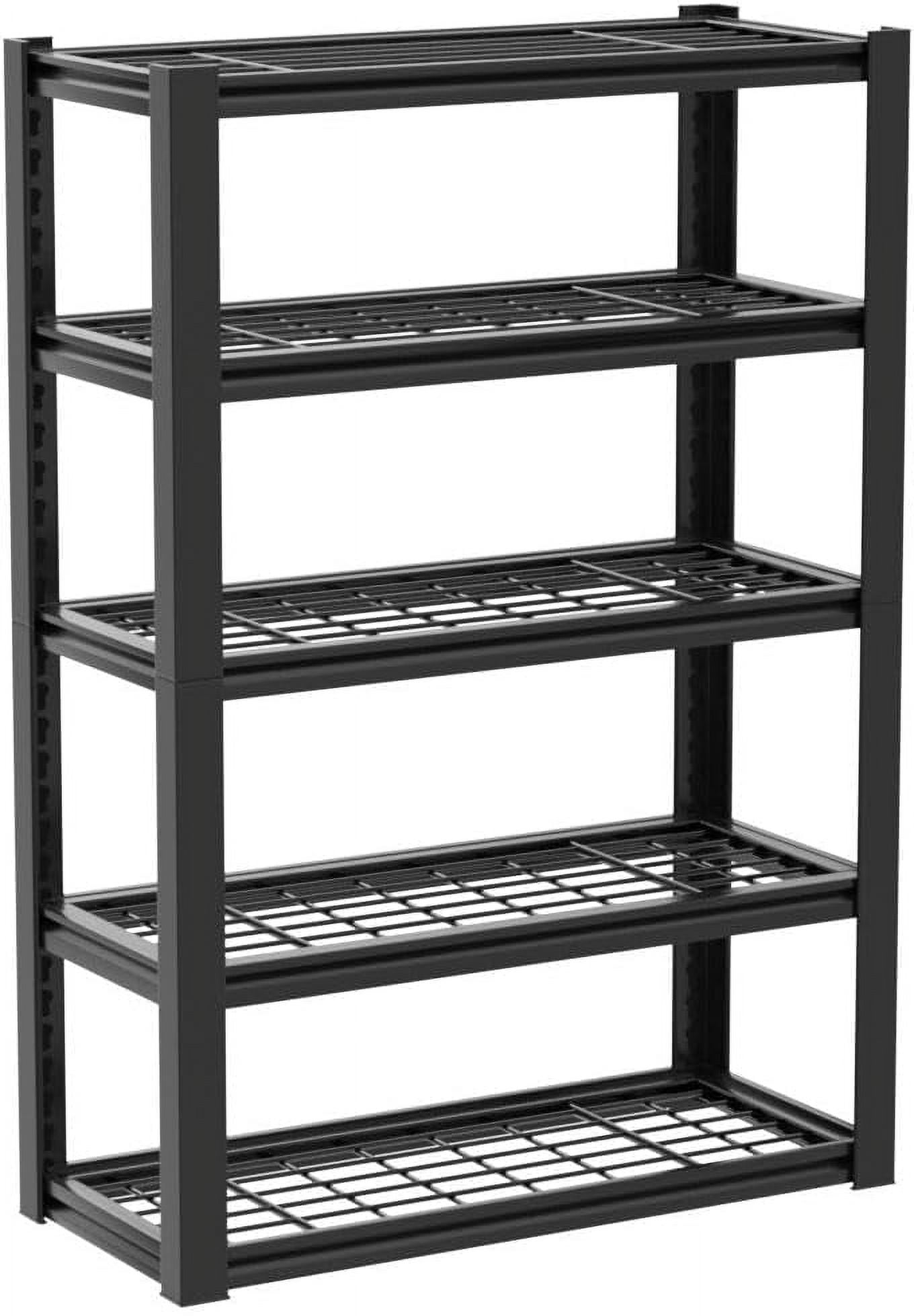 Sycol 3010LBS Storage Shelves 72" H Garage Shelving Heavy Duty Metal ...