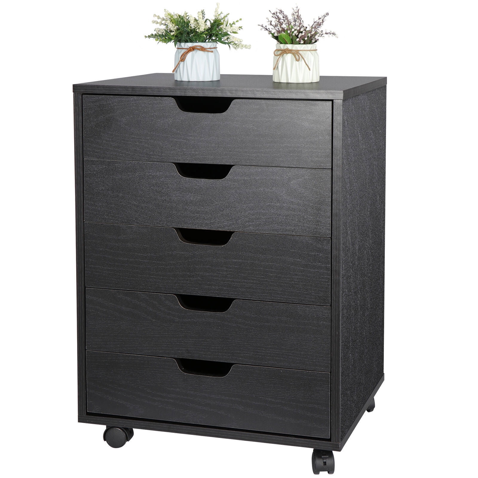 Sycol 5 Drawers Dresser Clothing Storage Chest Chests of 5 Drawers ...