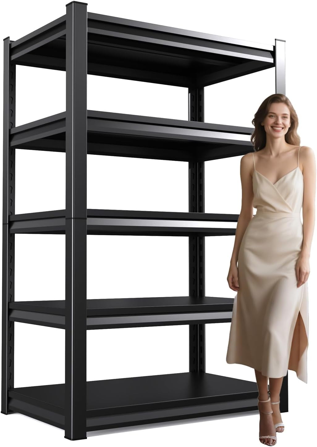 Sycol 81 "H Garage Shelving Heavy Duty Storage Shelves Adjustable ...