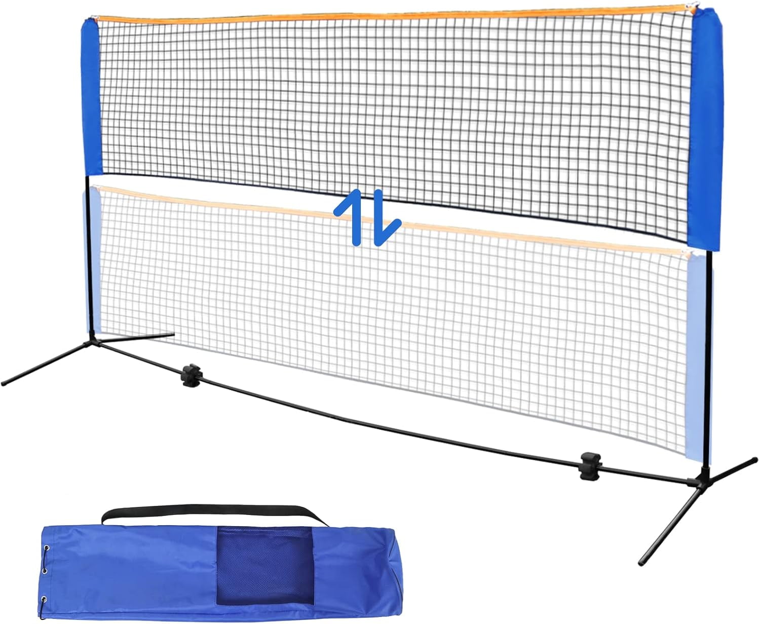 Sycol Height Adjustable Portable Tennis Net, Badminton Net for Kids ...
