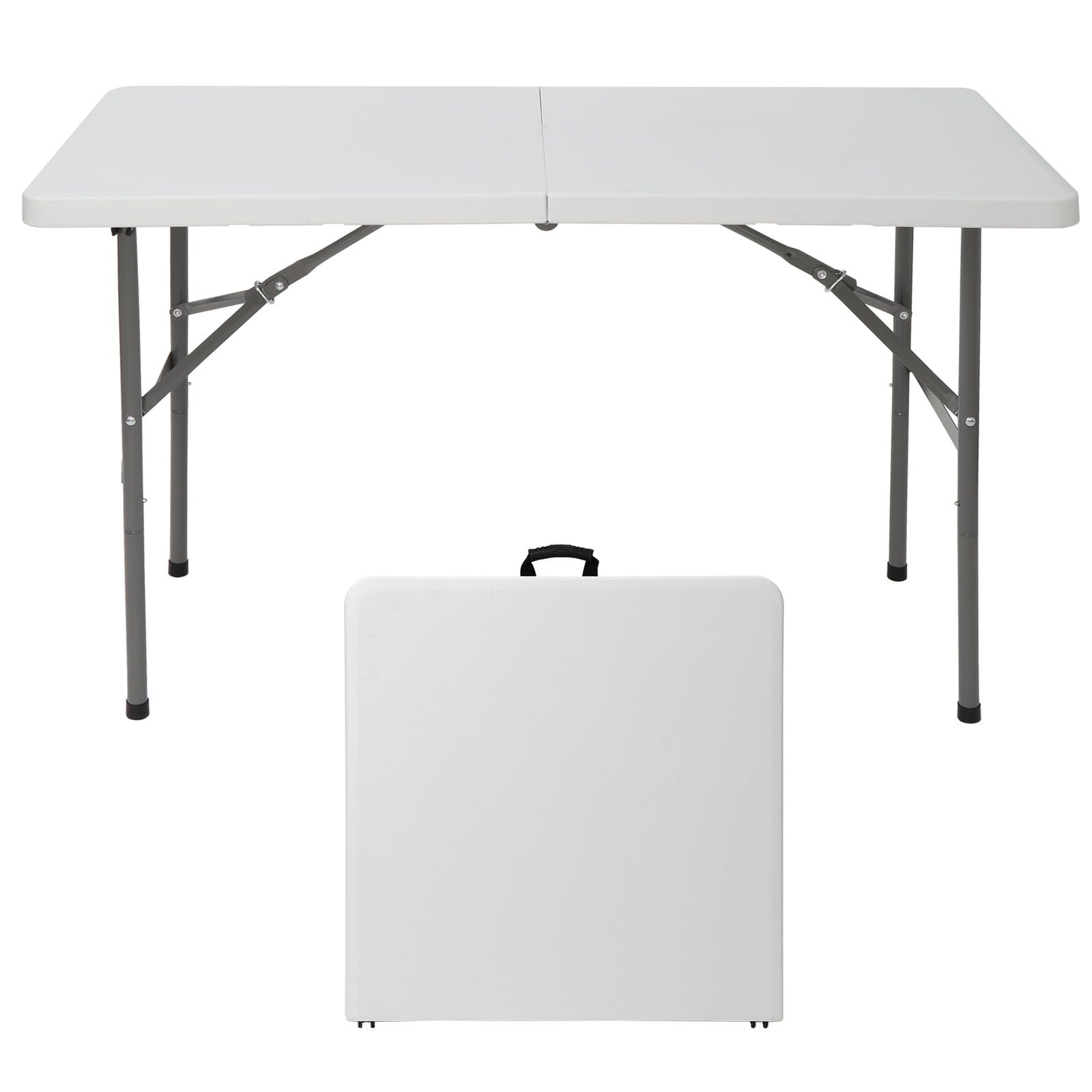 Sycol Premium Portable Folding Table | Plastic Card Table with ...
