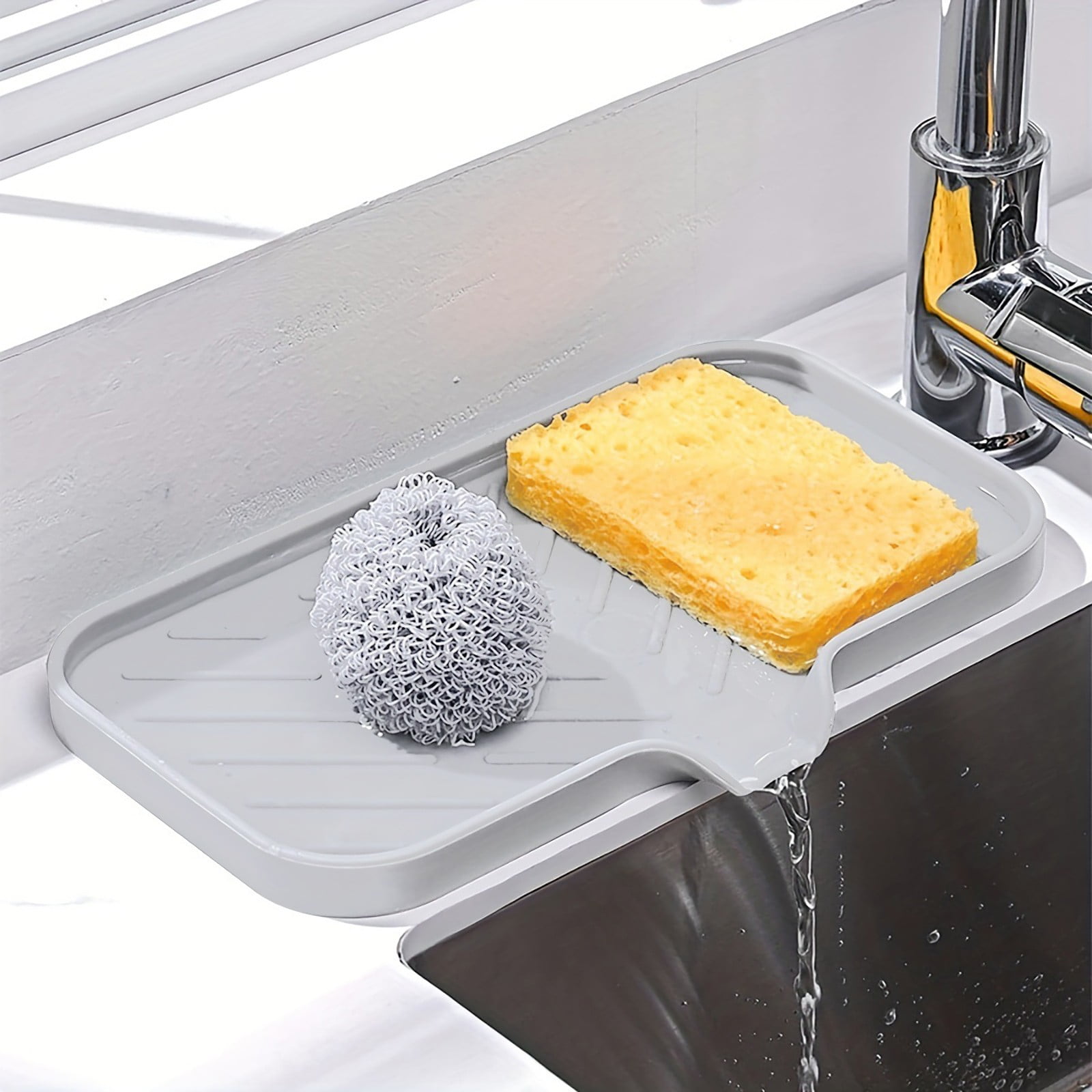 Sycwsmn Extra Large Silicone Drying Mat For Kitchen | Non Slip & Food ...