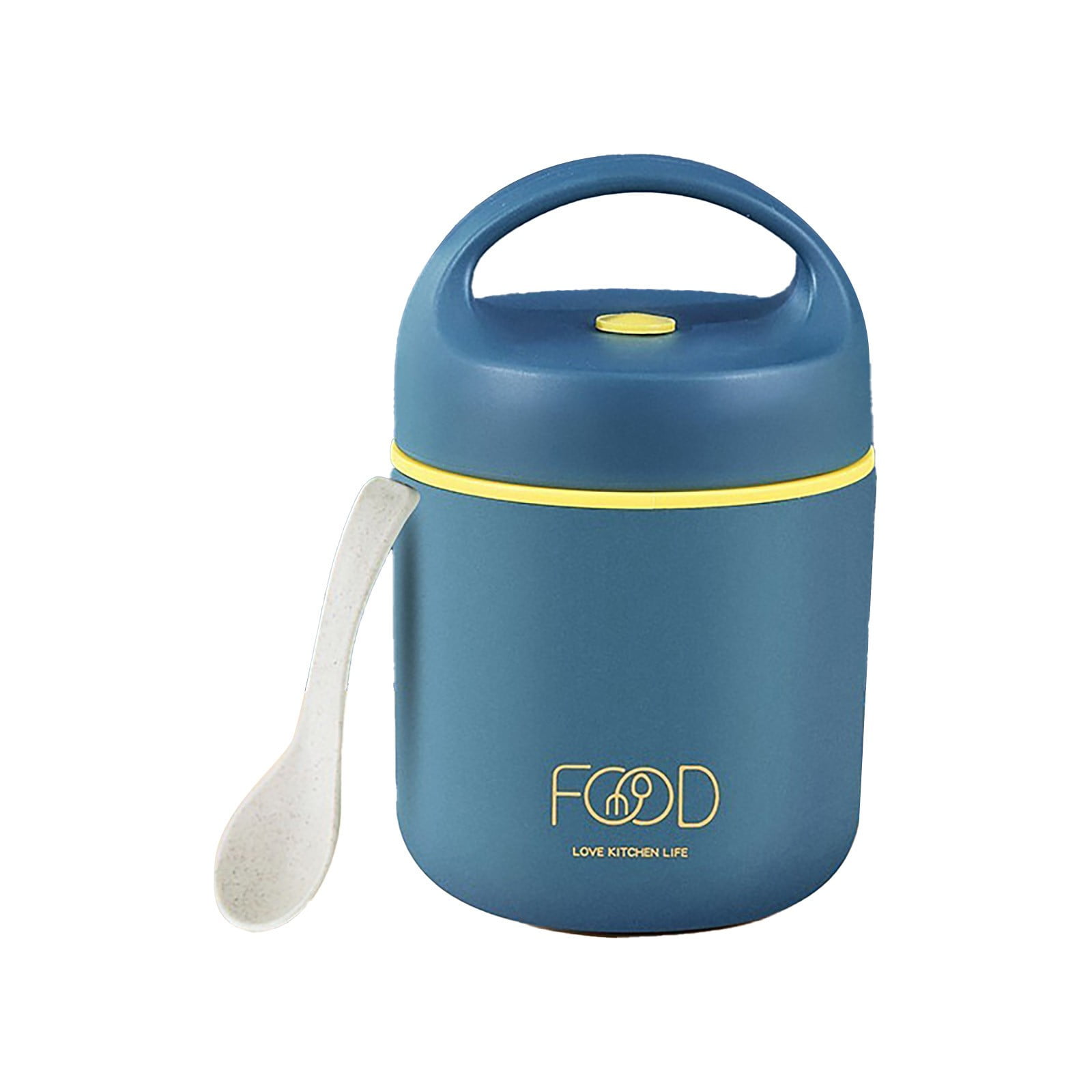 Sycwsmn Stainless Steel Vacuum Thermal Lunch Box Insulated Lunch Bag ...