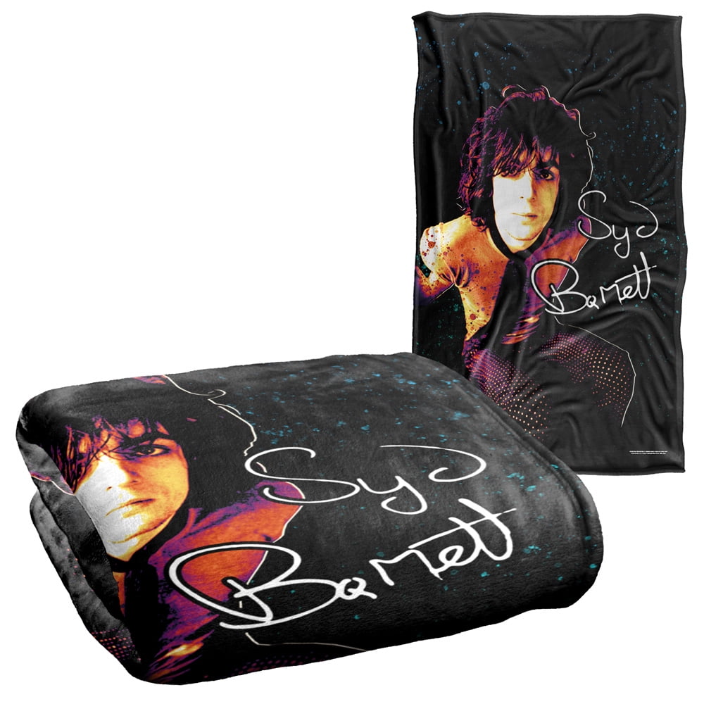 Syd Barrett Blanket, 36"x58" Neon Splatter Silky Touch Super Soft Throw ...