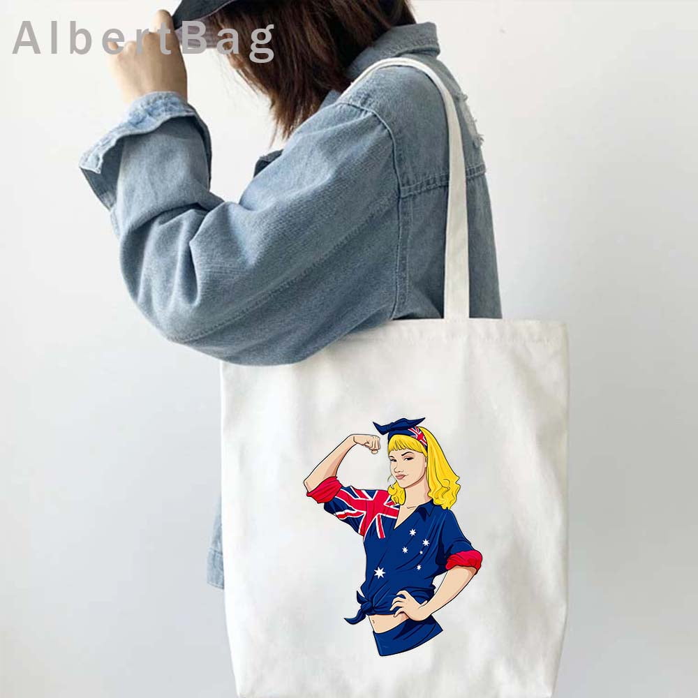 Sydney Arms of Australia Country Flag Map Canvas Tote Bags Adelaide ...