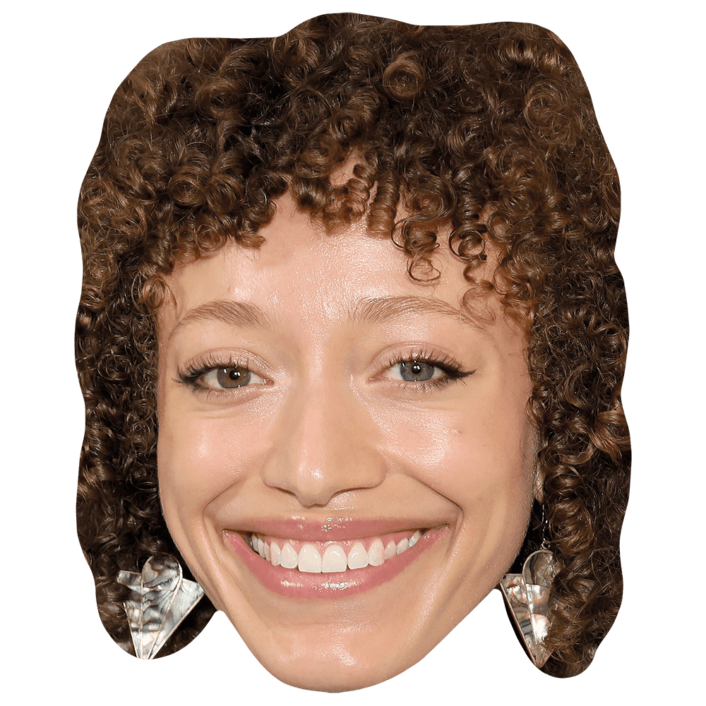 Sydney Cole Alexander (Smile) Celebrity Mask, Flat Card Face, Fancy ...