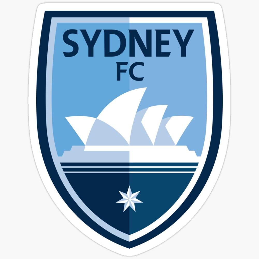 Sydney Fc Sticker Phone Decal Water Bottle Stickers Car Decals, Laptop ...