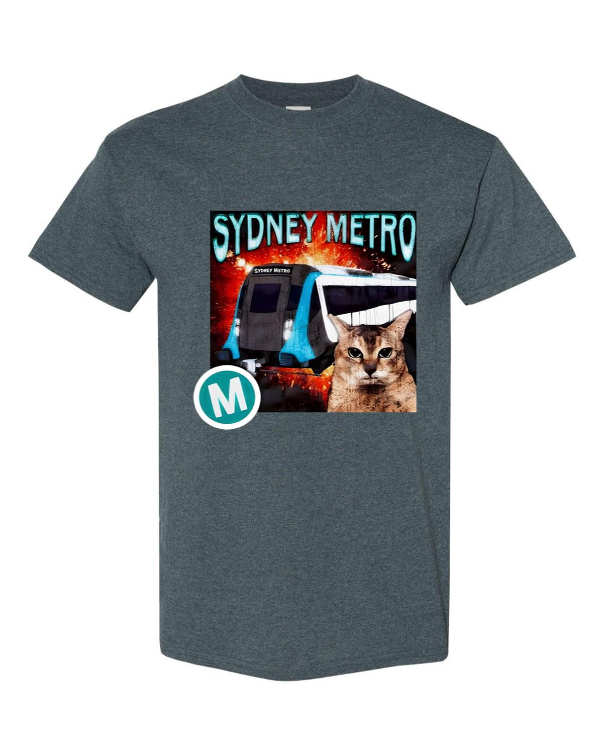 Sydney Metro T-Shirt Explosion Scene City Tribute Graphic, for men ...