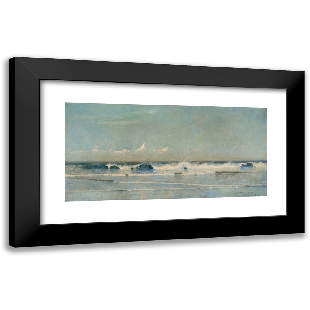 Sydney Mortimer Laurence 24x14 Black Modern Framed Museum Art Print ...