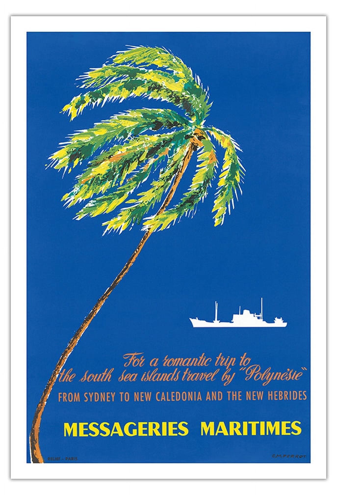 Sydney New Caledonia New Hebrides - Messagerie Maritimes (MM) - Vintage ...