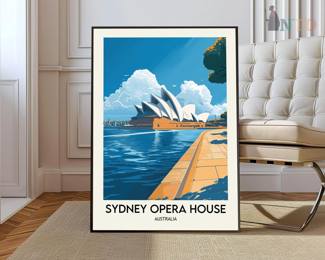 Sydney Opera House Print, Sydneysydney Poster, Sydney Photo, Sydney ...