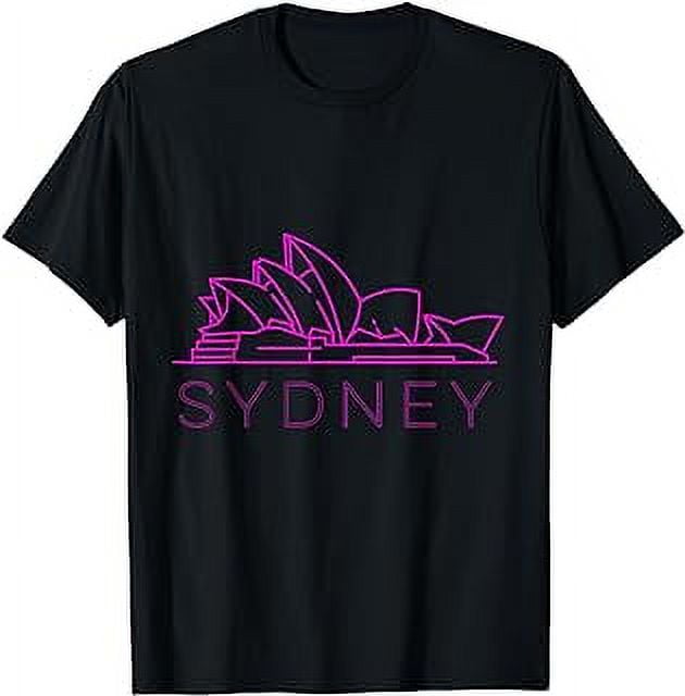 Sydney Opera House Souvenir - Australian Gifts - Minimalist T-Shirt ...