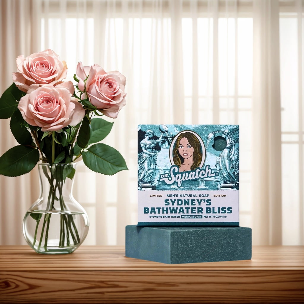 Sydney Sweeney Bathwater Bliss™ Bar Soap by Dr. Squatch – Limited ...