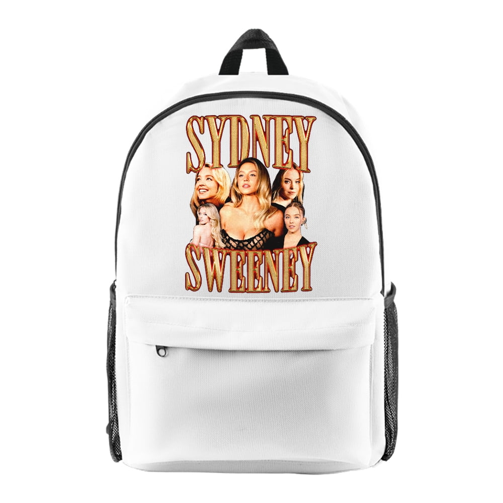Sydney Sweeney Cosplay Backpack Fashion Daypack Casual Travel Bag Hip Hop Zipper Pack - Walmart.com