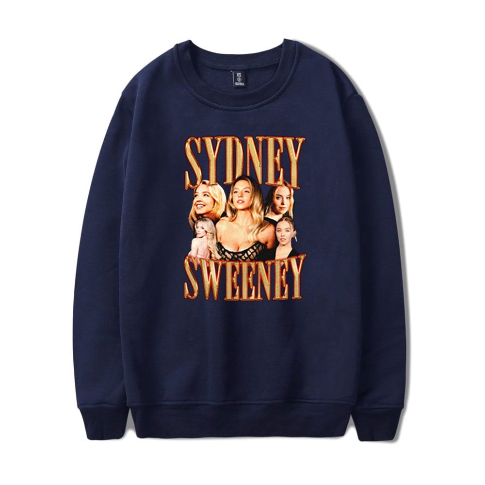 Sydney Sweeney Crewneck Unique Sweatshirt Hip Hop Clothes Fashion Men ...