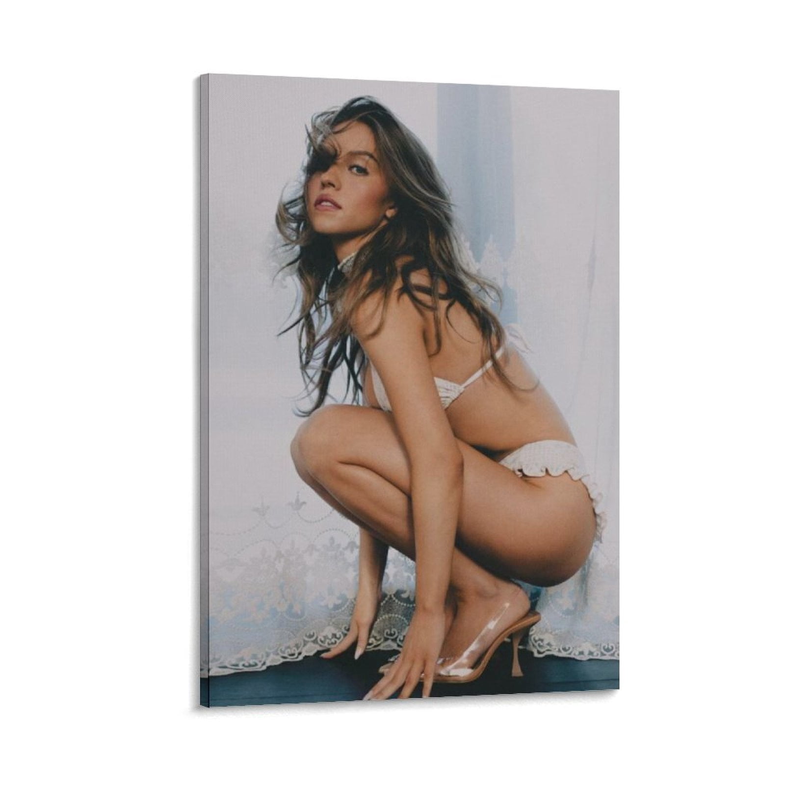 Sydney Sweeney Hot Girl Sexy Poster 55 Wall Art Poster Scroll Canvas