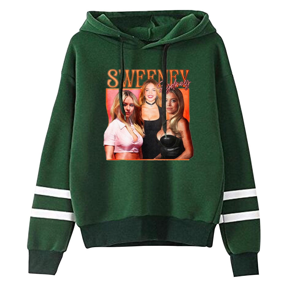Sydney Sweeney Merch Men/Women Hooded Sweet Streetwear Hooded Long ...