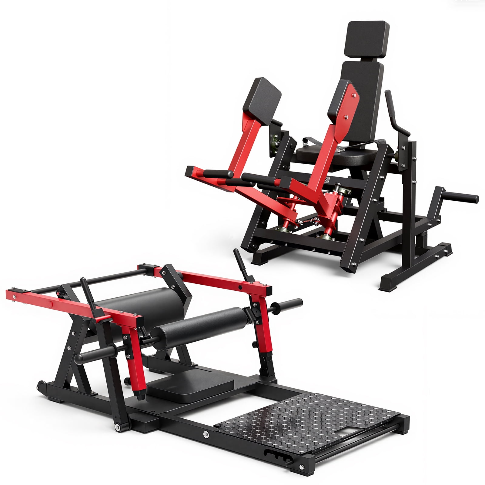Syedee Hip Abductor Machine, Plate-Loaded Inner and Outer Thigh Machine ...