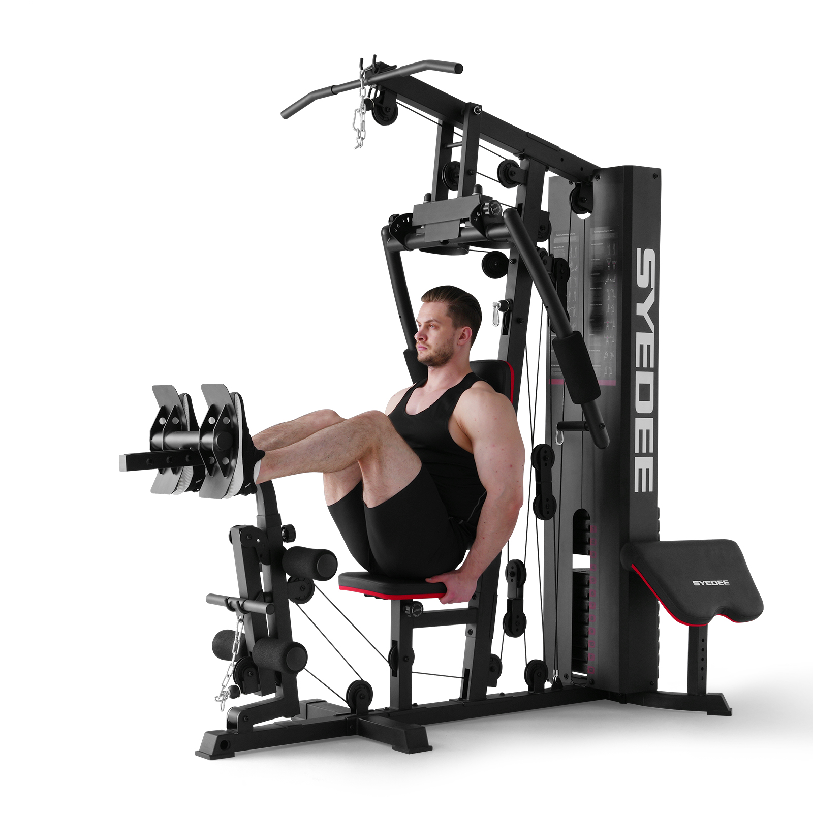 Marcy Home Gym System 150lb Weight Stack Machine MWM-988 - Walmart.com