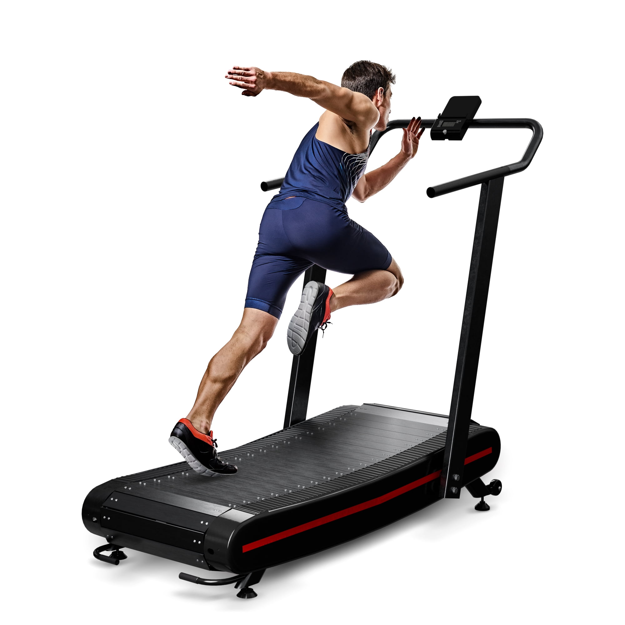Syedee Premium Portable Curved Manual Treadmill, Motorless Treadmill ...