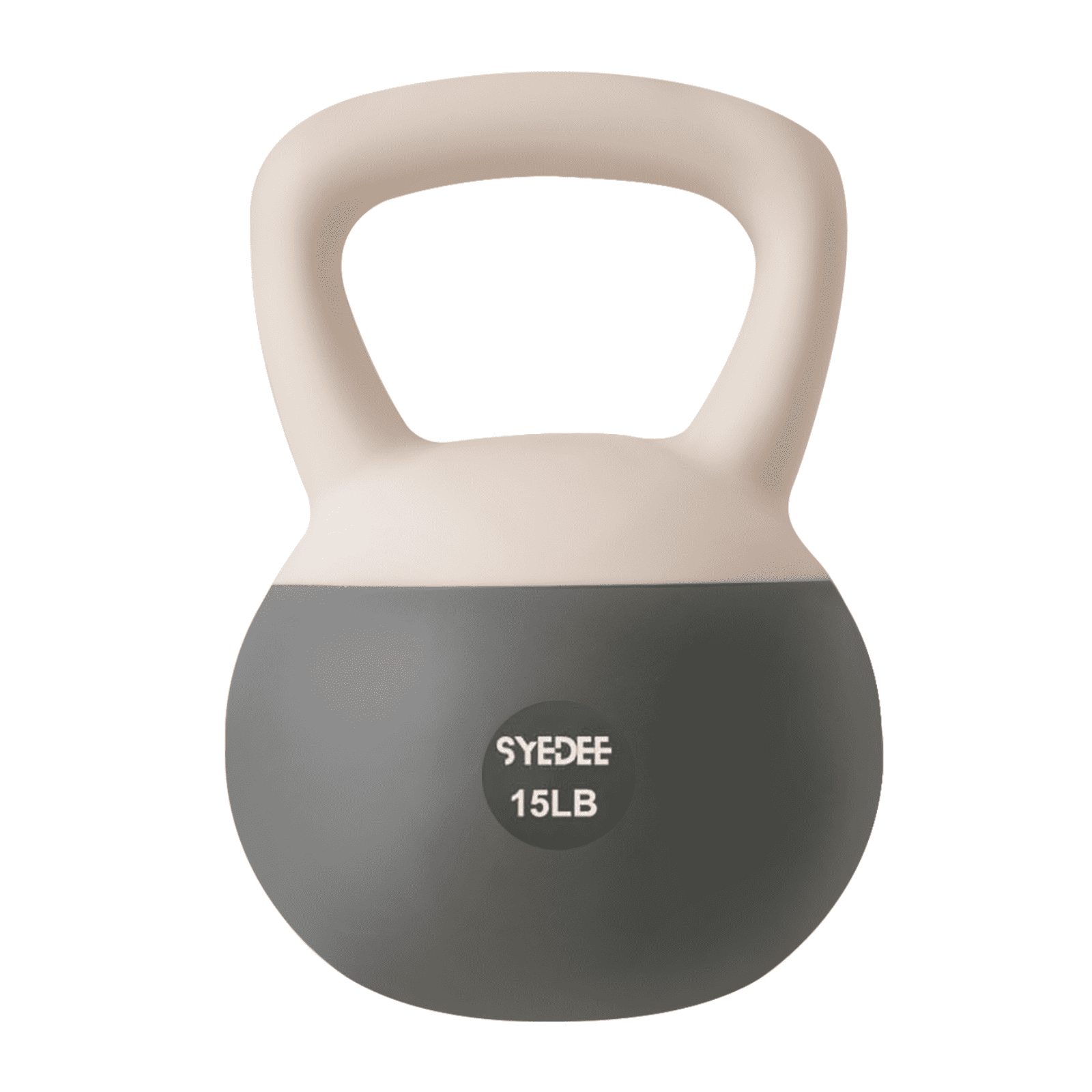Syedee Soft Kettlebell Set –15lbs Anti-Slip Grip & Wide Handle Design ...
