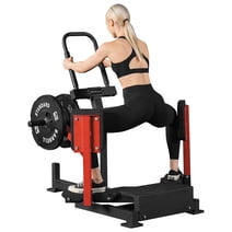 Syedee Hip Abductor Machine, Plate-Loaded Inner and Outer Thigh Machine ...