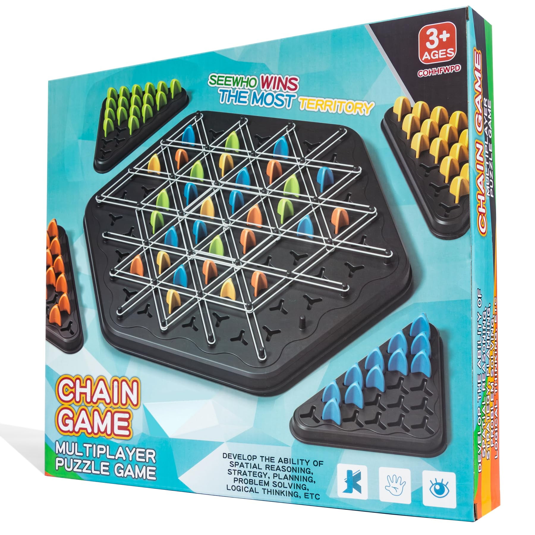 Syhood 24 Pieces Tangrams OIF8 Puzzles for Students Party Favors Wooden ...