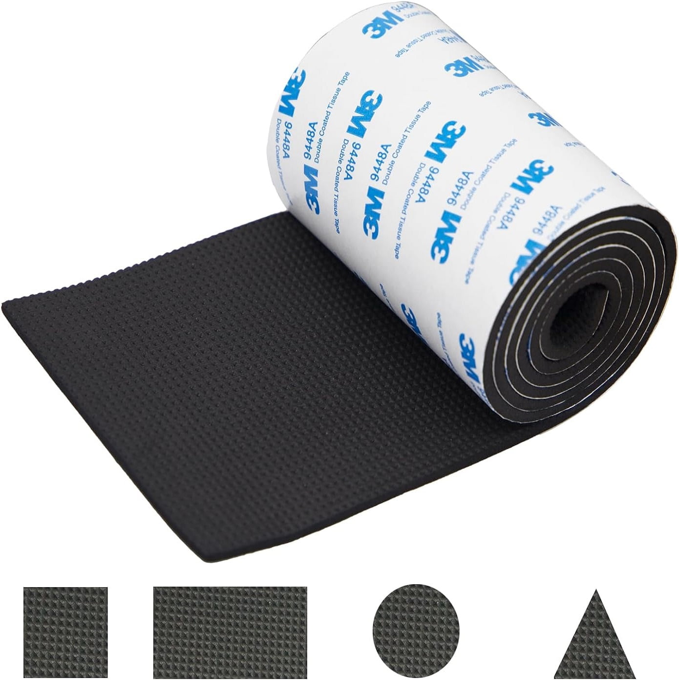 Syiniix 4x40 inch non slip pad with sticky backing self adhesive EVA ...