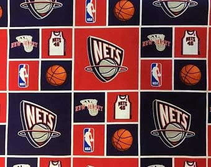 Sykel Enterprises NBA Prints Pattern Nets 100% Cotton Fabric sold by ...