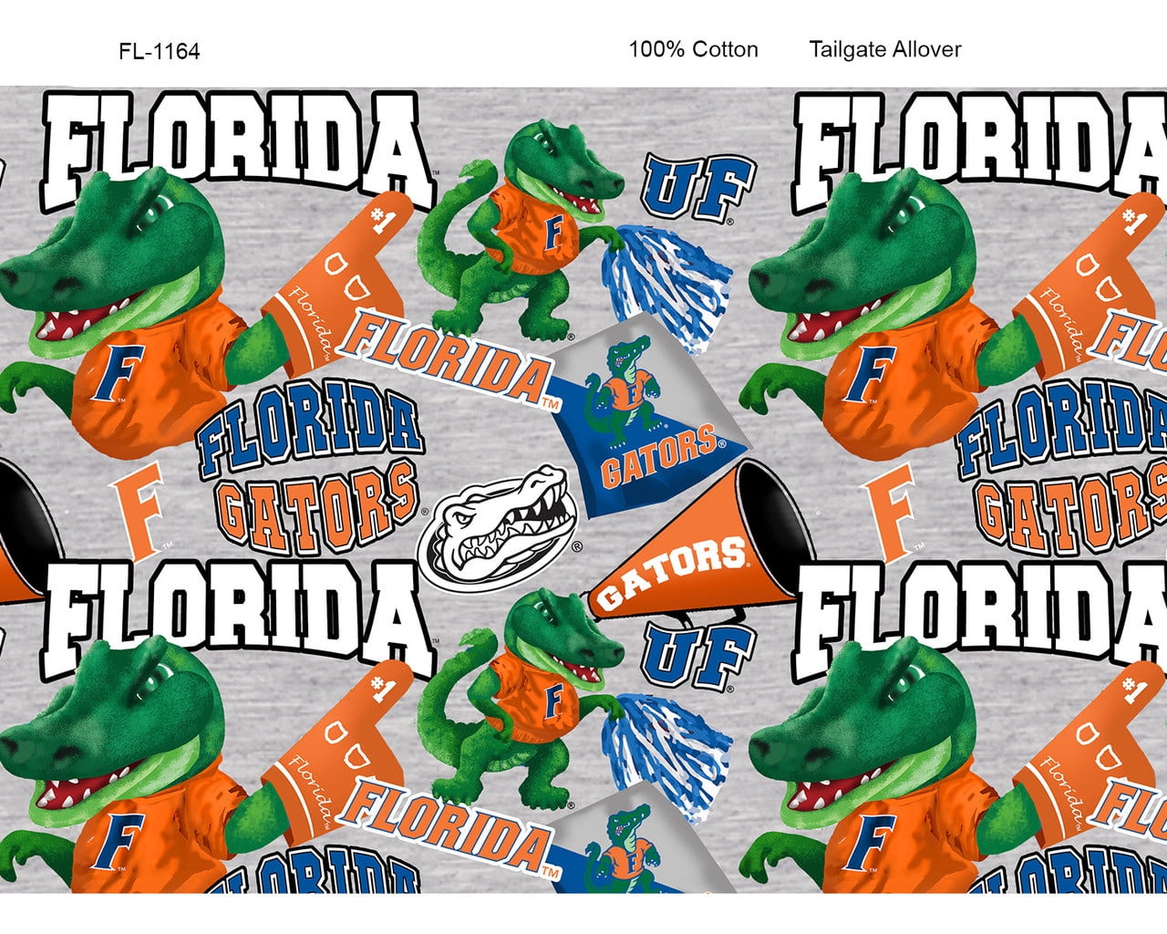 Sykel Enterprises University of Flordia, Florida Gators 100% Cotton ...