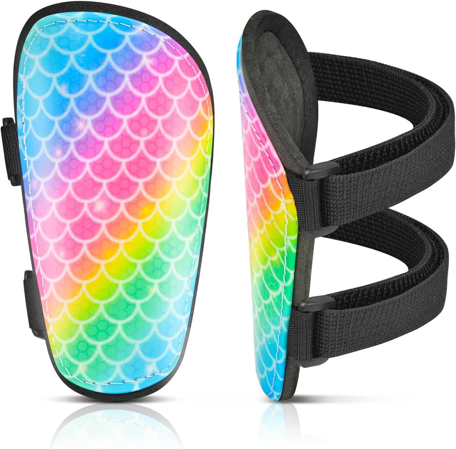 Sylfairy Shin Guards Soccer Kids Girls Youth, Shin Pads Shin Guard ...