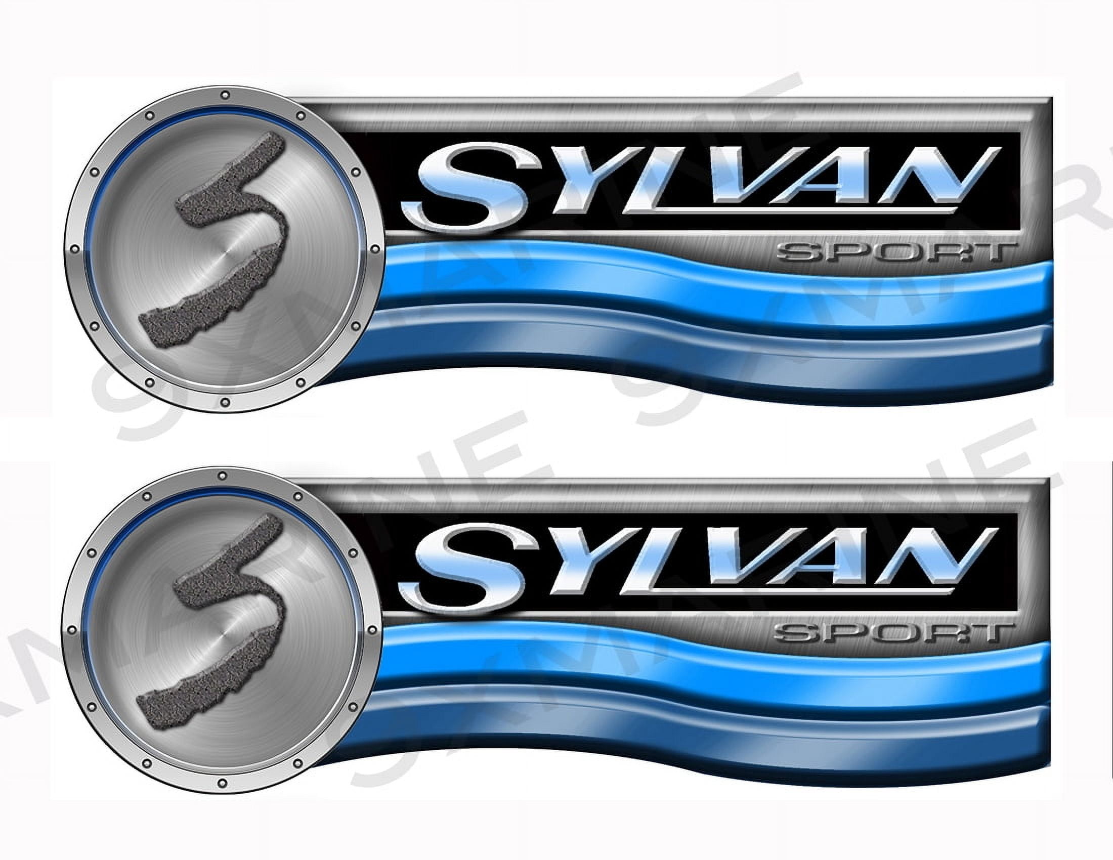 Sylvan Sticker set for Boat Restoration Project - Walmart.com