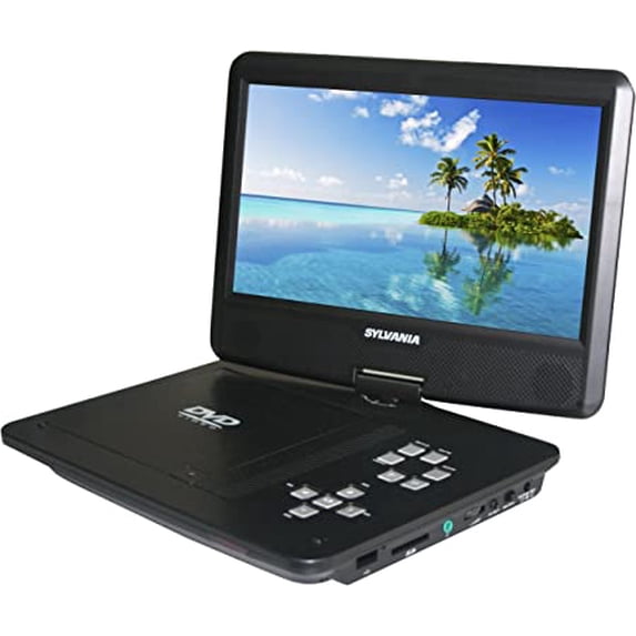 Sylvania 10" Swivel-Screen Portable DVD Player, SDVD1030 - Walmart.com