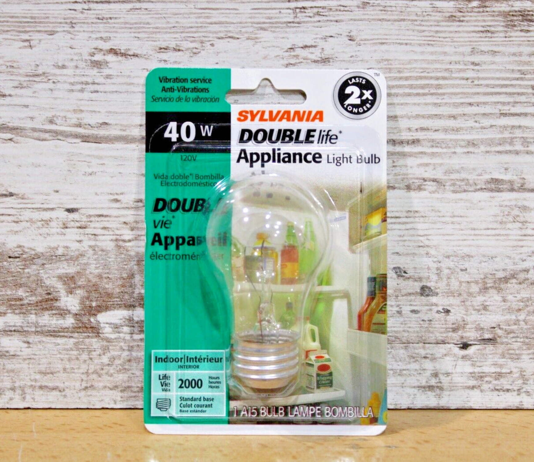 Sylvania 10133 - 40A15/CL/DL/BL A15 Light Bulb - Walmart.com