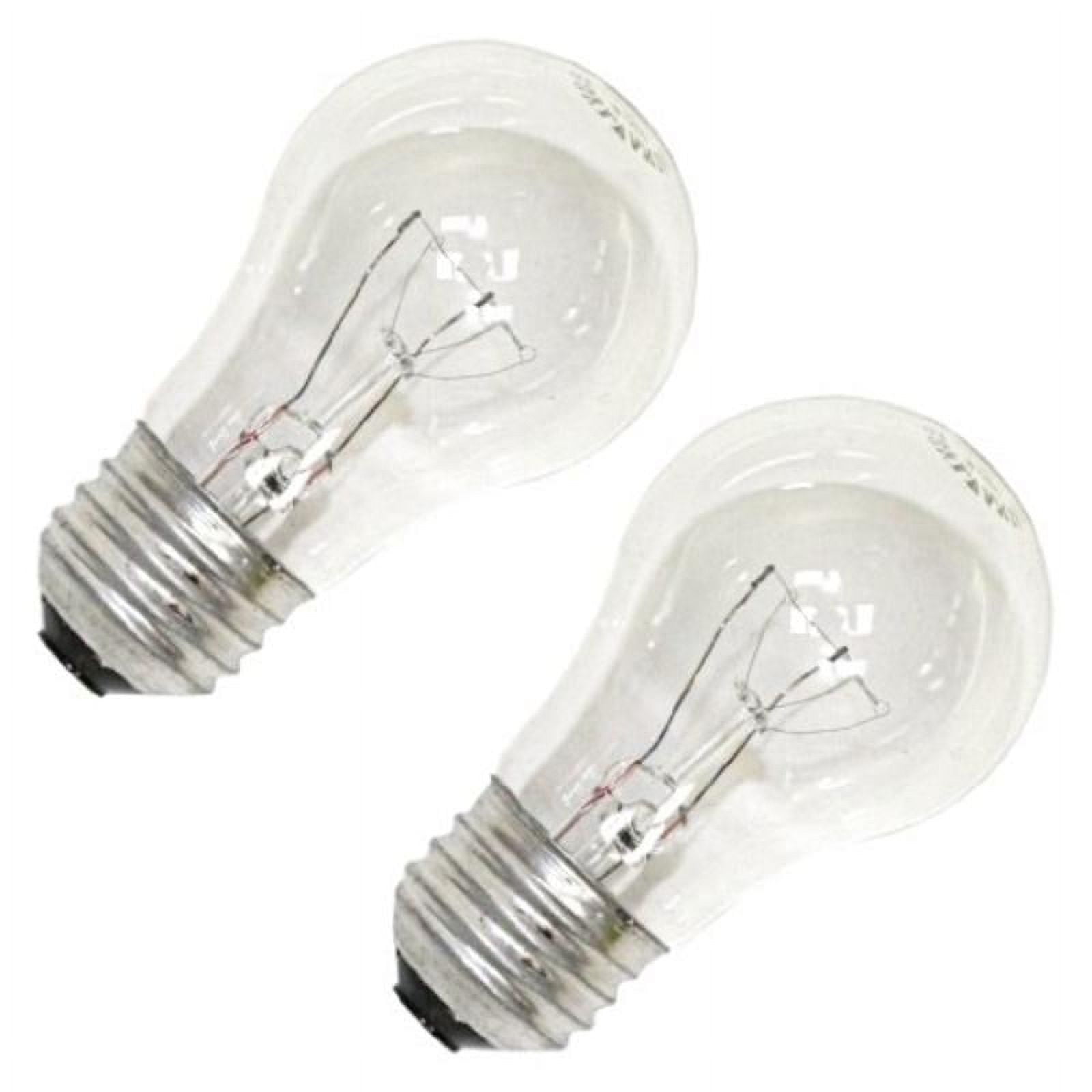 Sylvania 10884 - 60A15/CL/FAN/2PK CARDED A15 Light Bulb - Walmart.com