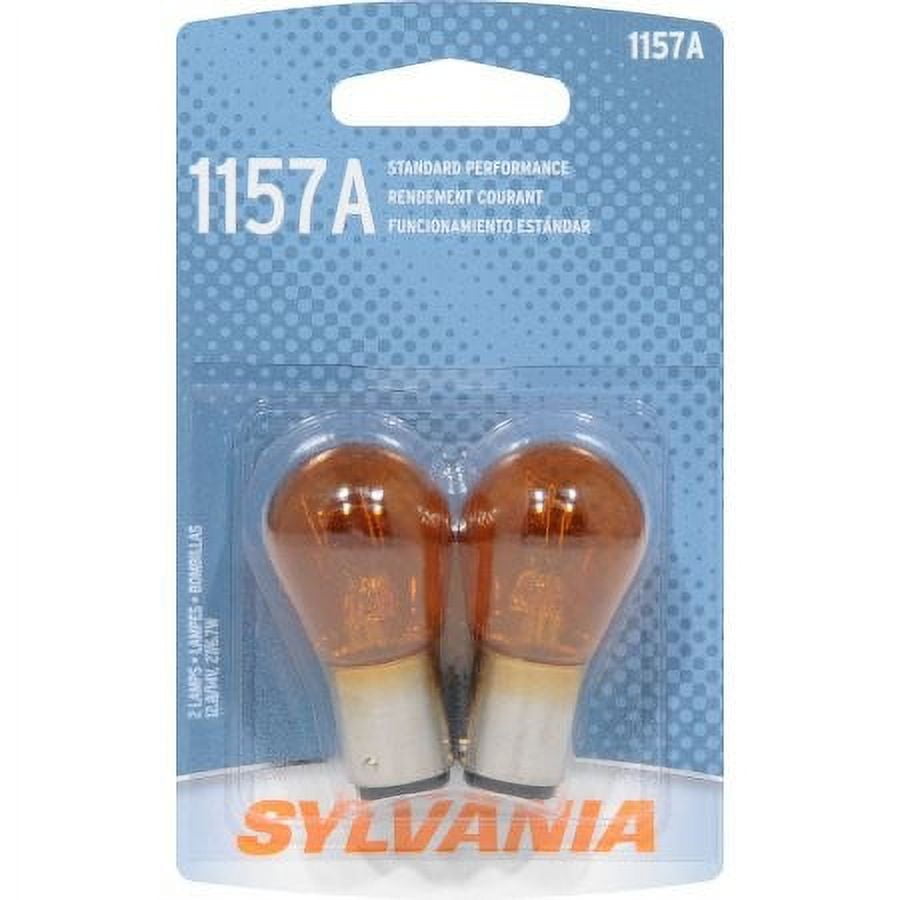 Sylvania 1157A Basic Miniature 12V Clear Incandescent Automotive Bulb, Pack of 2 - Walmart.com